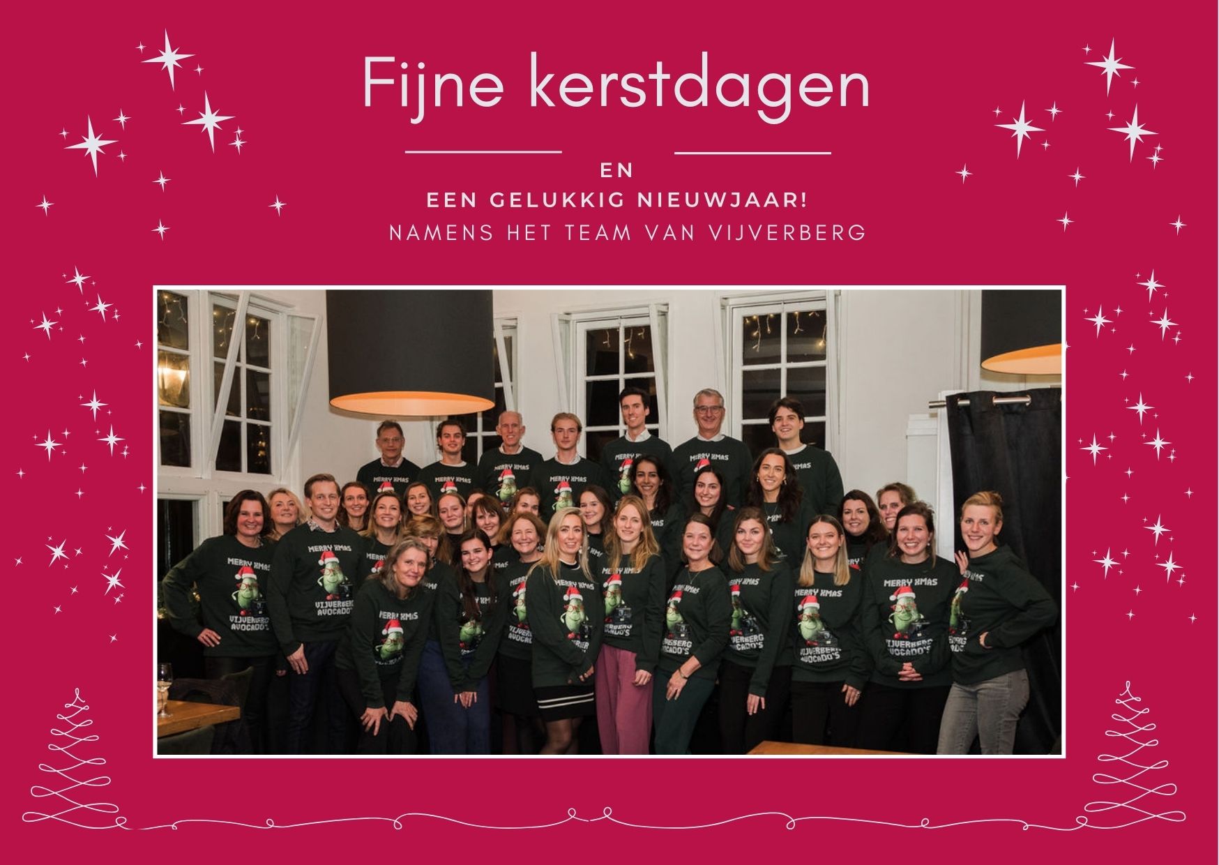 Fijne feestdagen! | Vijverberg Advocaten & Adviseurs
